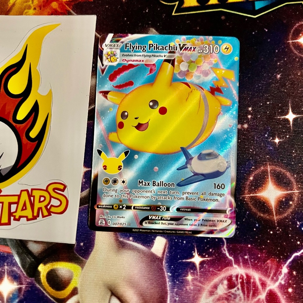 Pokmon Flying Pikachu Vmax Card Celebrations - Gem